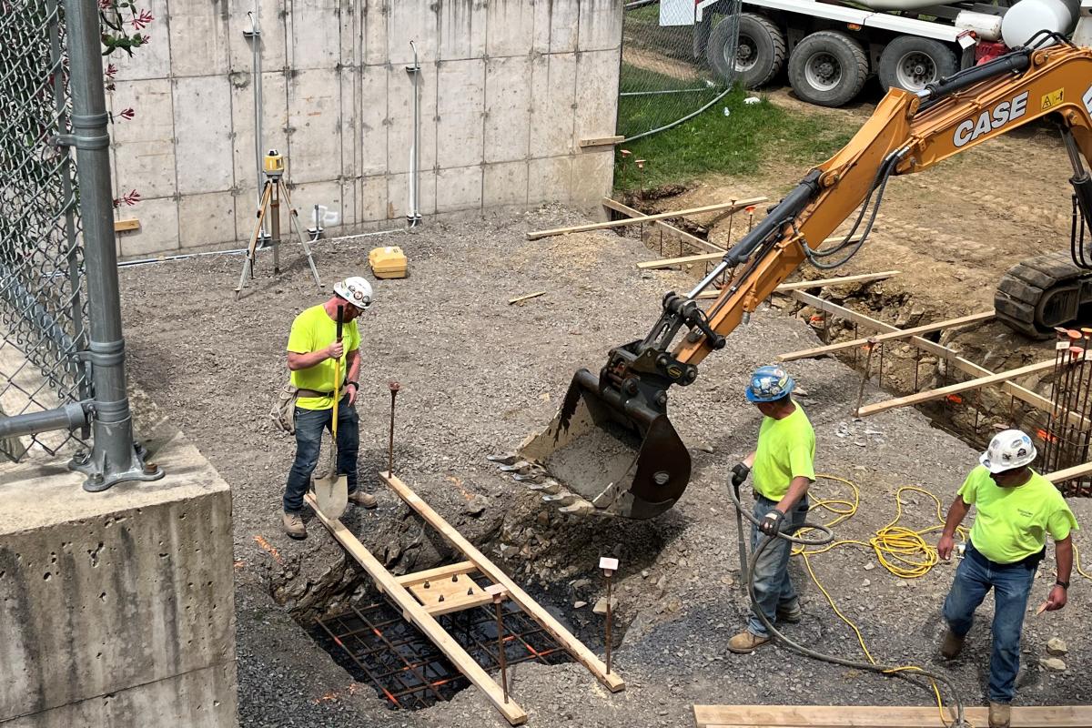 Construction Progress | Centre Region Parks & Recreation